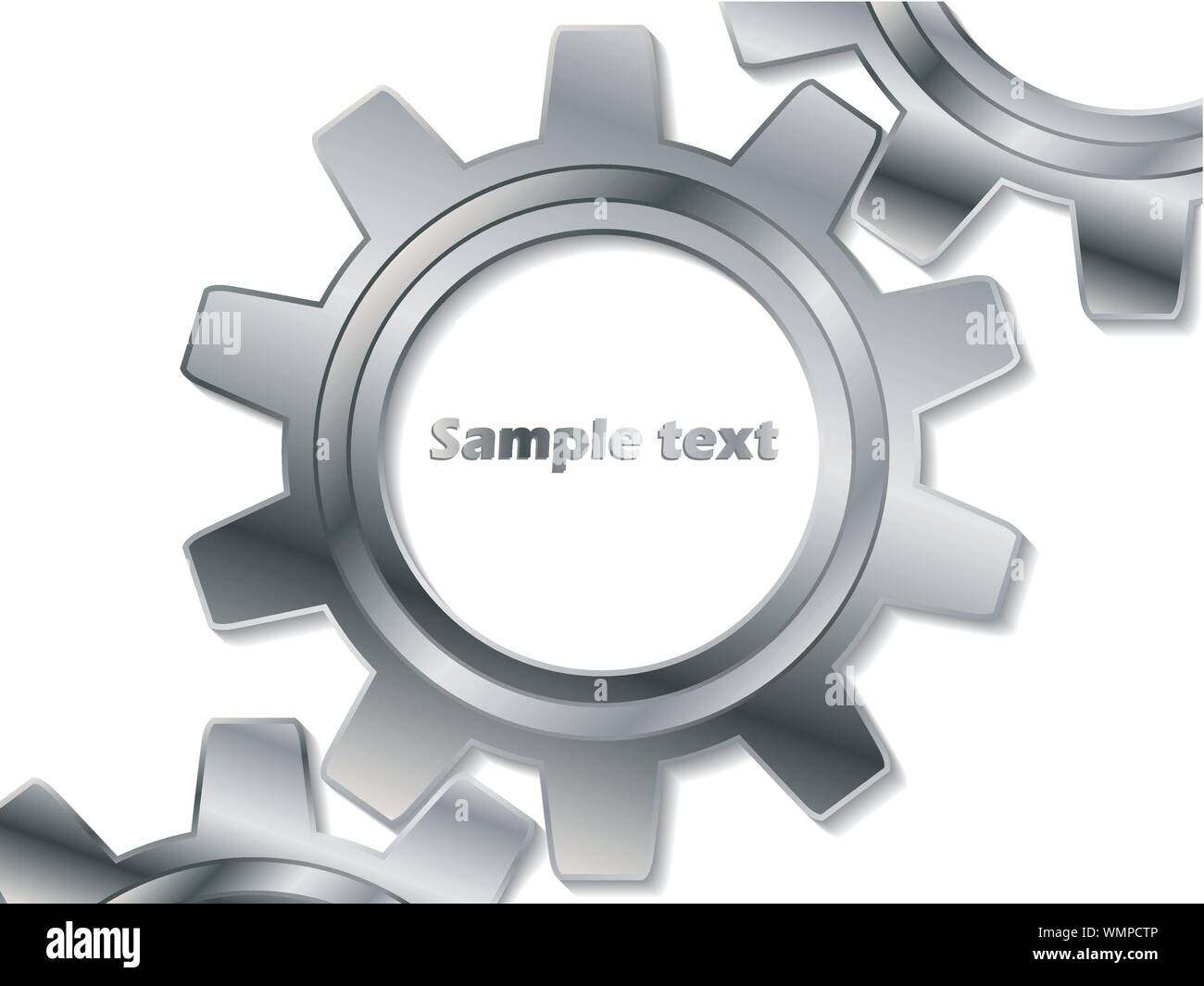 Modern cogwheel presentation template hi-res stock photography and ...