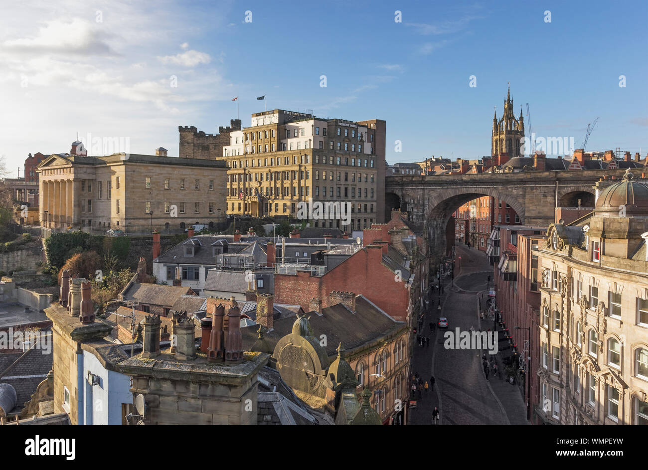 Newcastle Upon Tyne Aerial High Resolution Stock Photography and Images ...