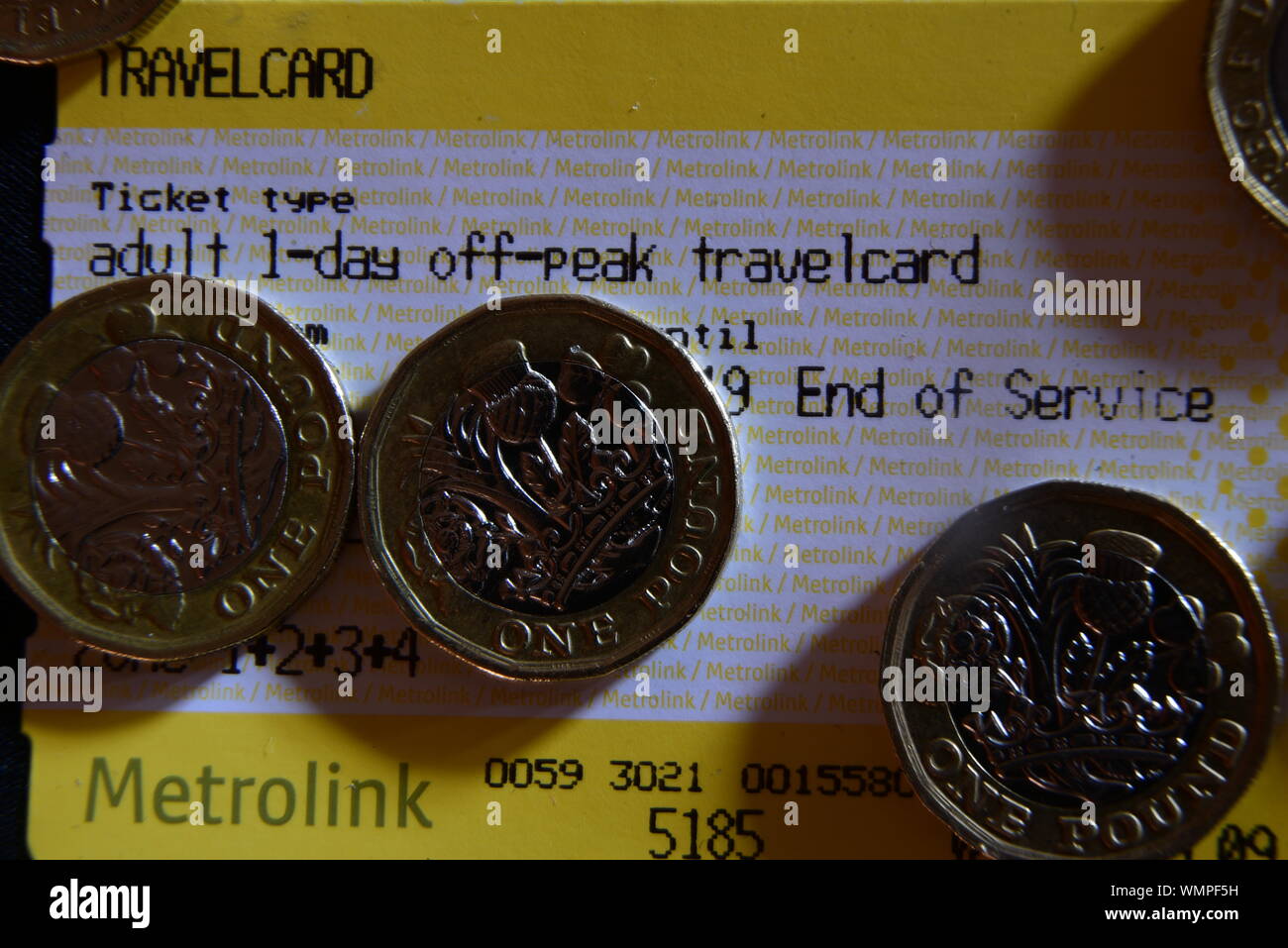 Tickets and money for manchester trams hi-res stock photography and ...