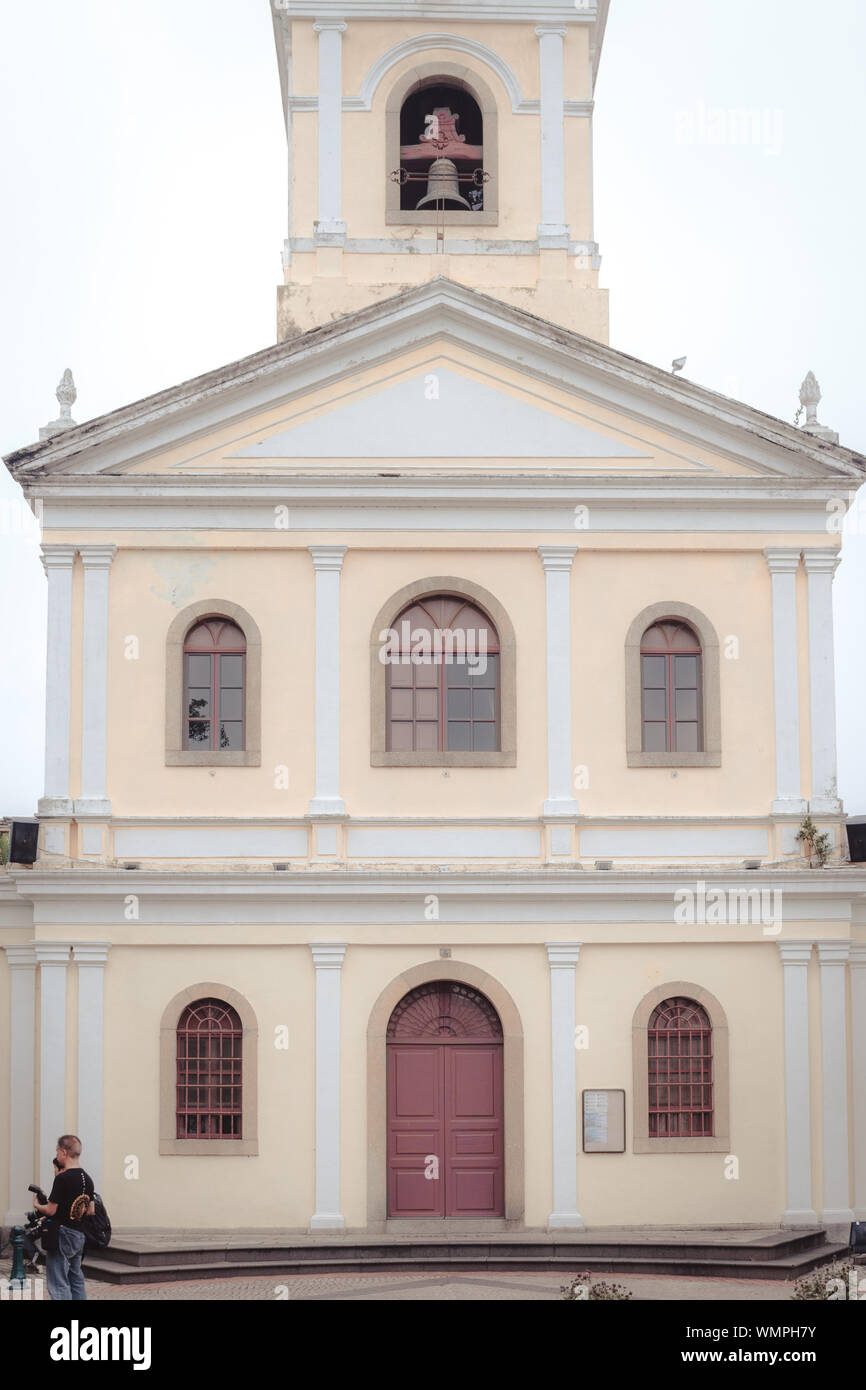 scenery and tourist attractions in Taipa Village in Macau, China Stock ...