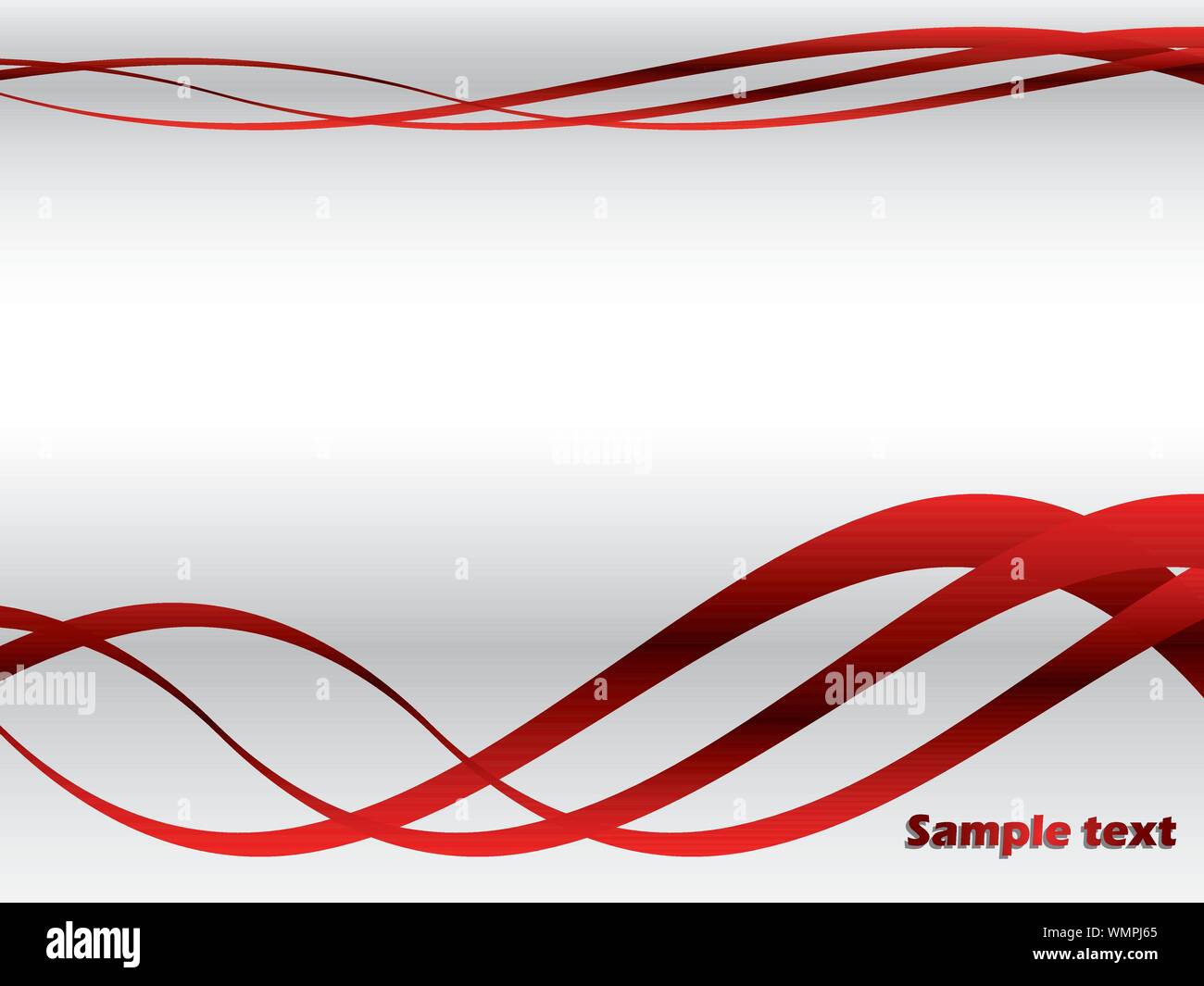 Modern art painting red lines Stock Vector Images - Alamy