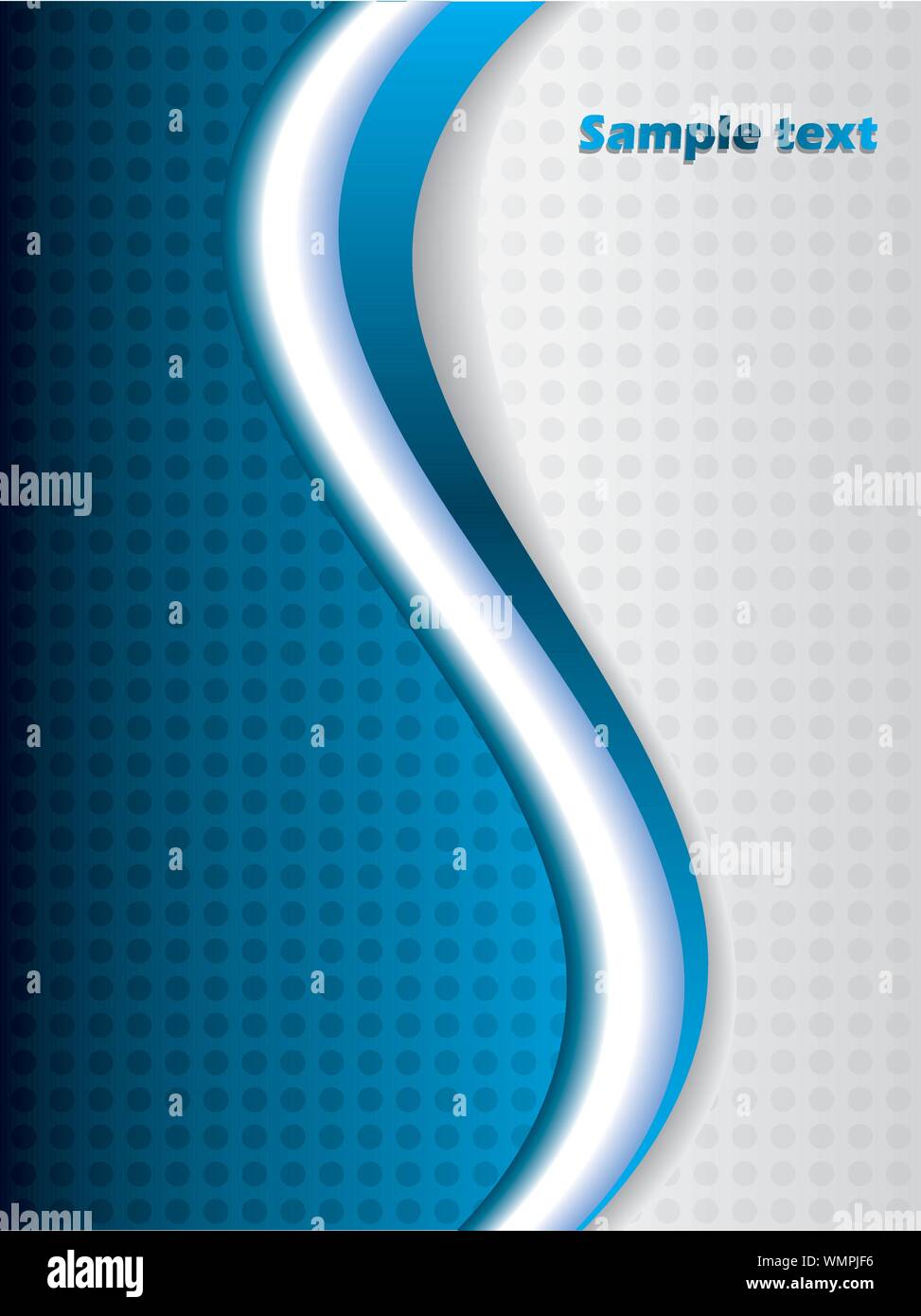 Dotted wavy background Stock Vector Image & Art - Alamy