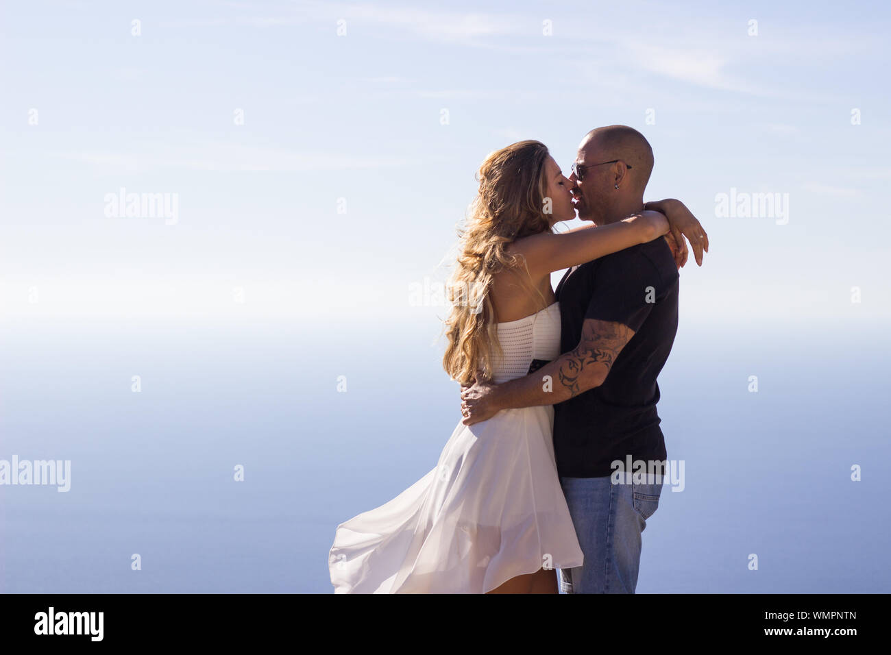 Hugging and enjoying hi-res stock photography and images - Alamy