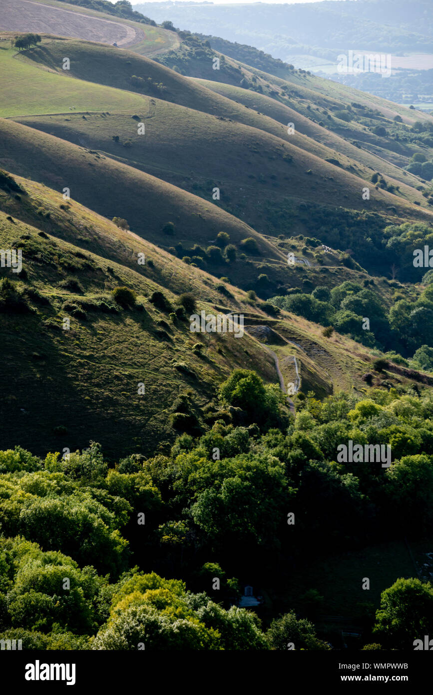 The Fulking Escarpment in mid-Sussex Stock Photo - Alamy