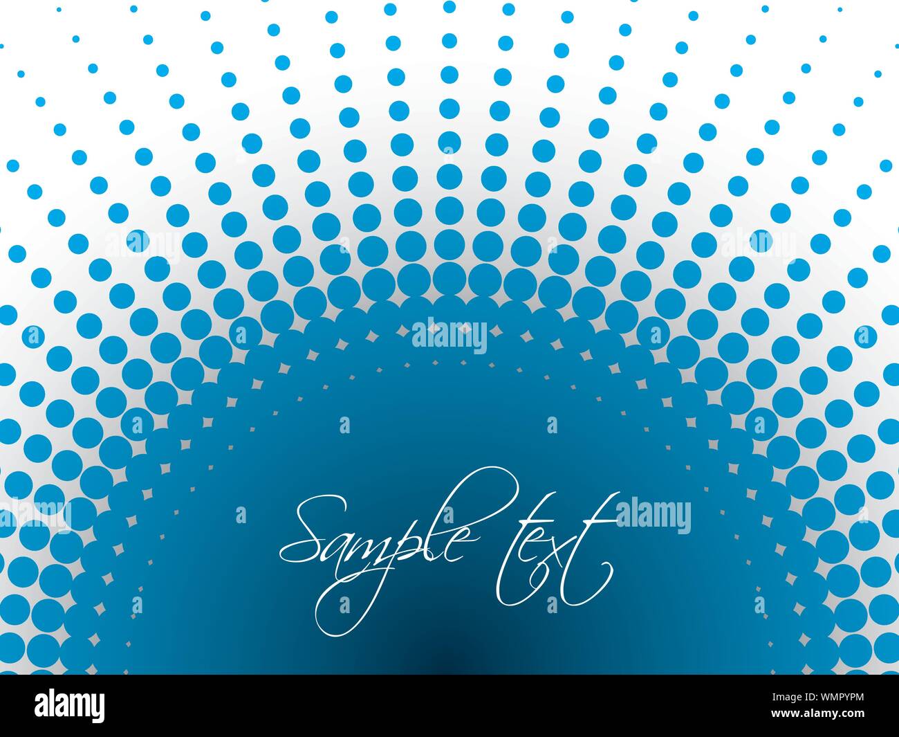 Halftone blue background Stock Vector Image & Art - Alamy