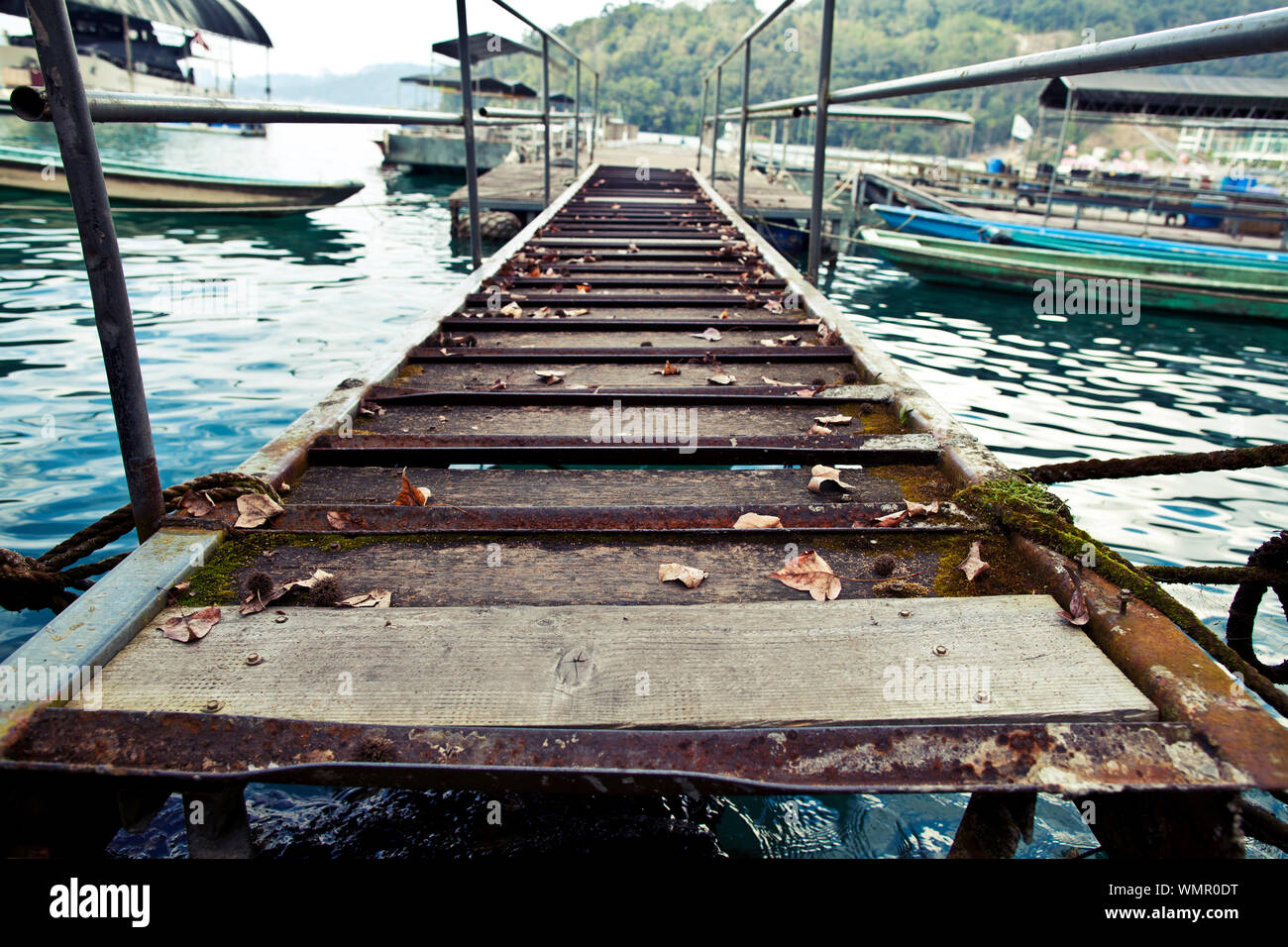 Rusty footbridge hi-res stock photography and images - Alamy