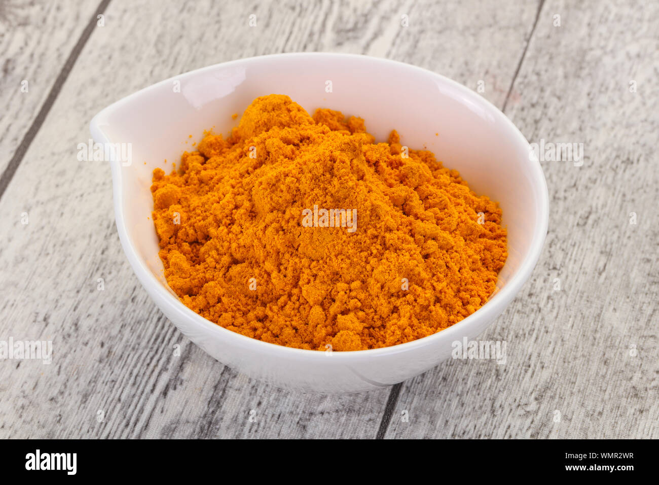 Aroma turmeric powder in the bowl Stock Photo - Alamy