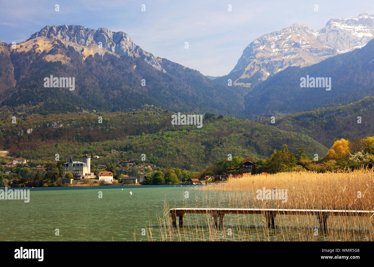 Annecy lake view hi-res stock photography and images - Alamy