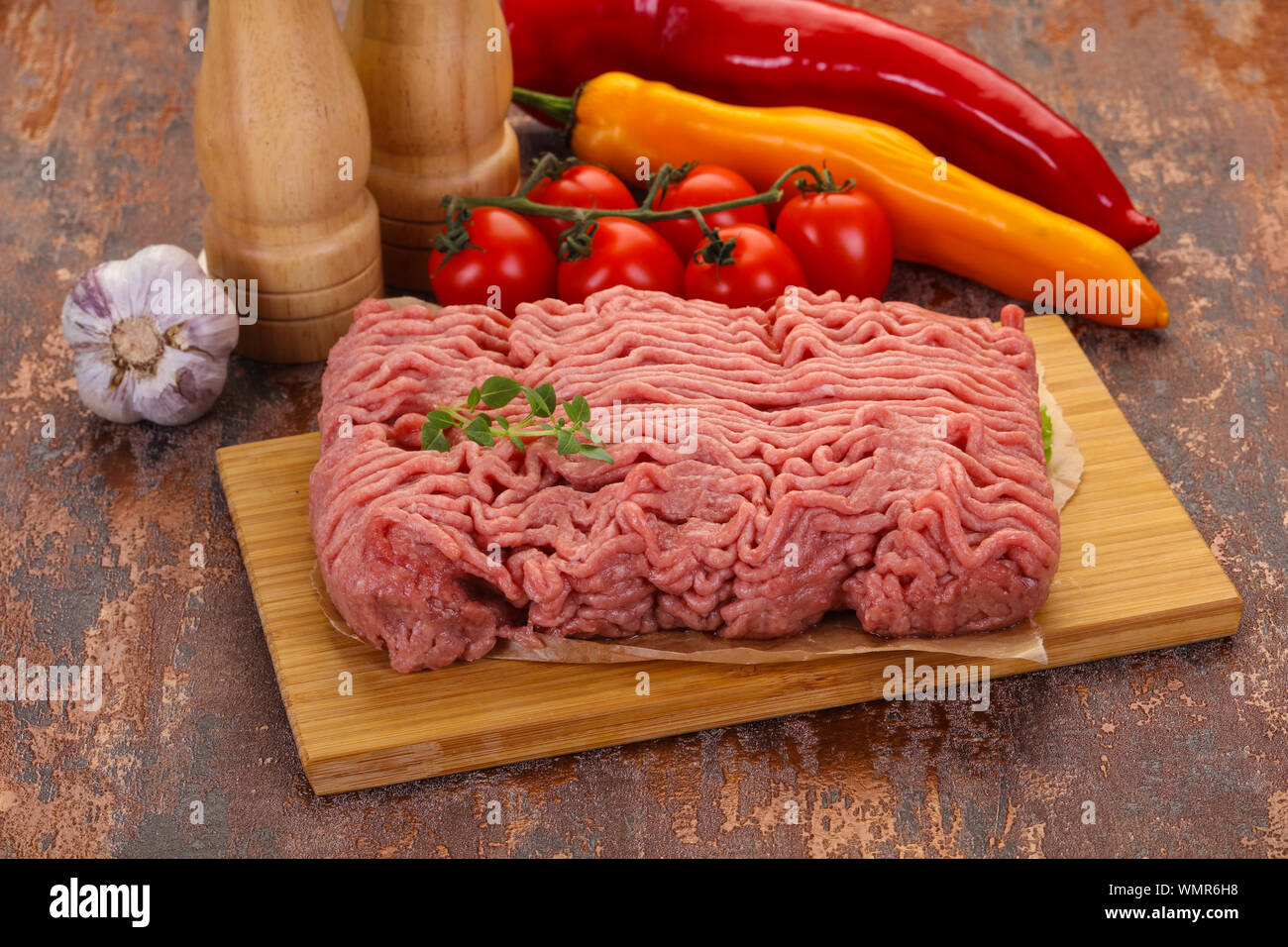 Raw turkey minced meat for cooking Stock Photo - Alamy
