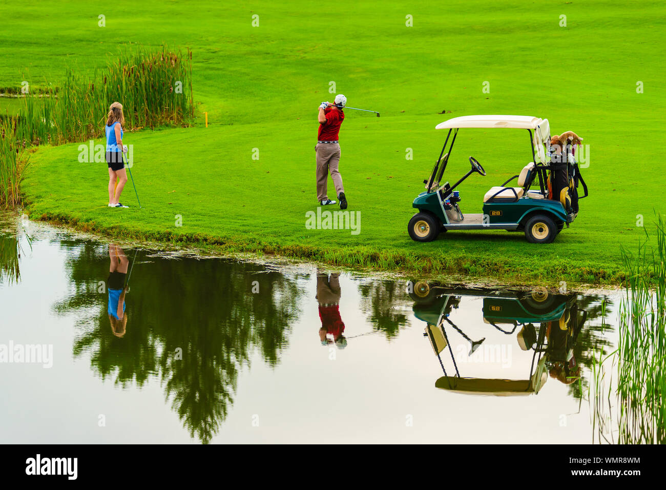 Stowe golf course hi-res stock photography and images - Alamy