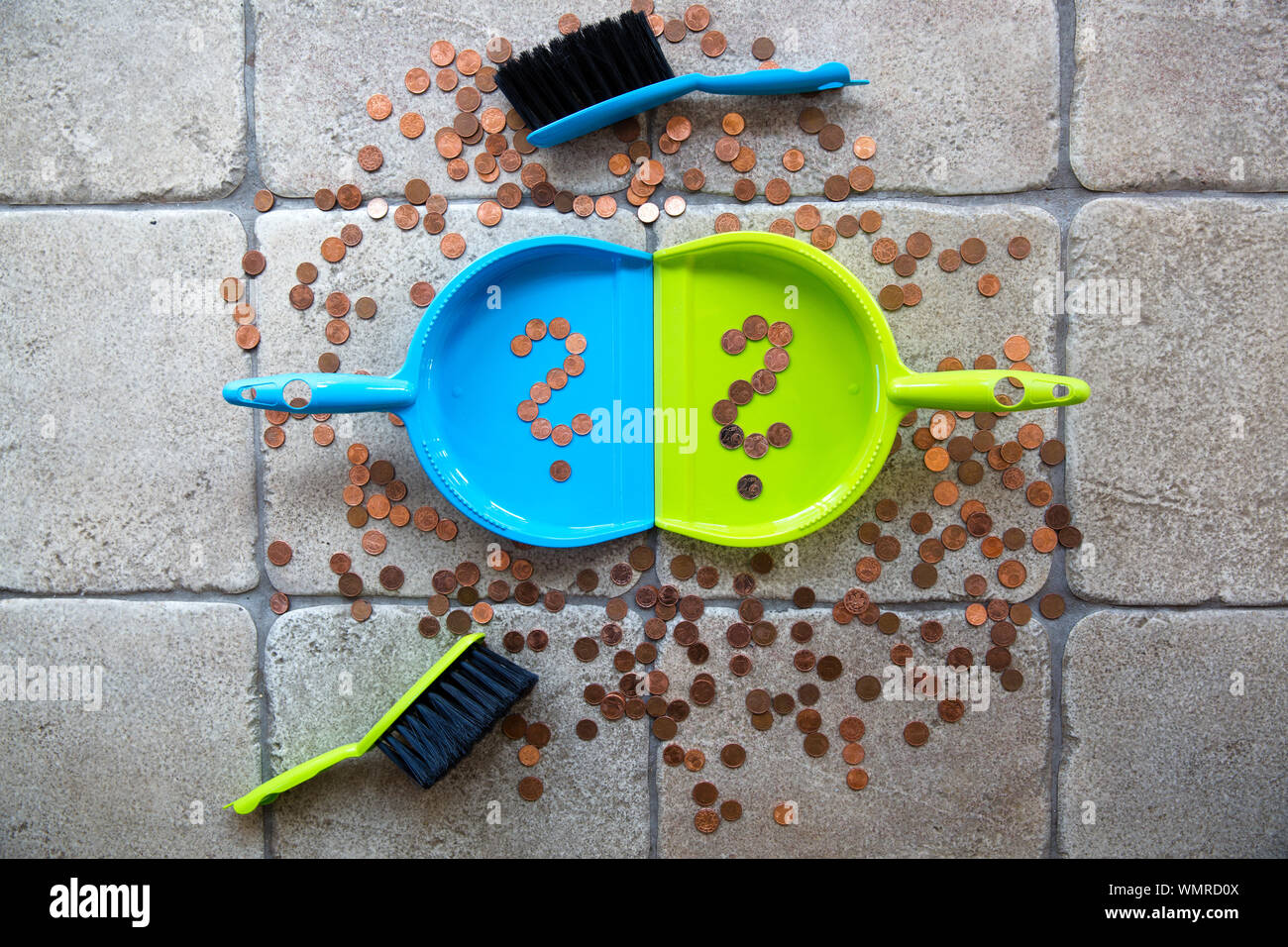 Scattered collection hi-res stock photography and images - Alamy