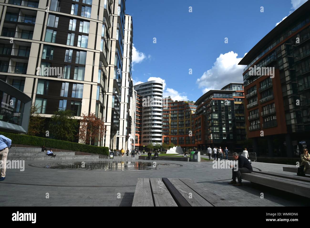 Redevelopment of Merchant Square, Paddington London Stock Photo - Alamy