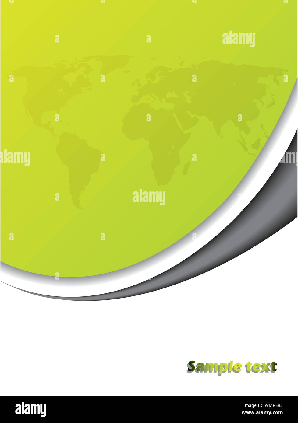 Green presentation background Stock Vector Image & Art - Alamy