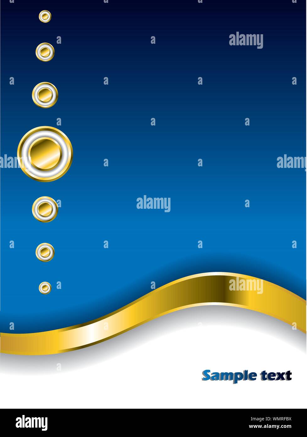 Stylish gold rings and buttons Stock Vector Image & Art - Alamy