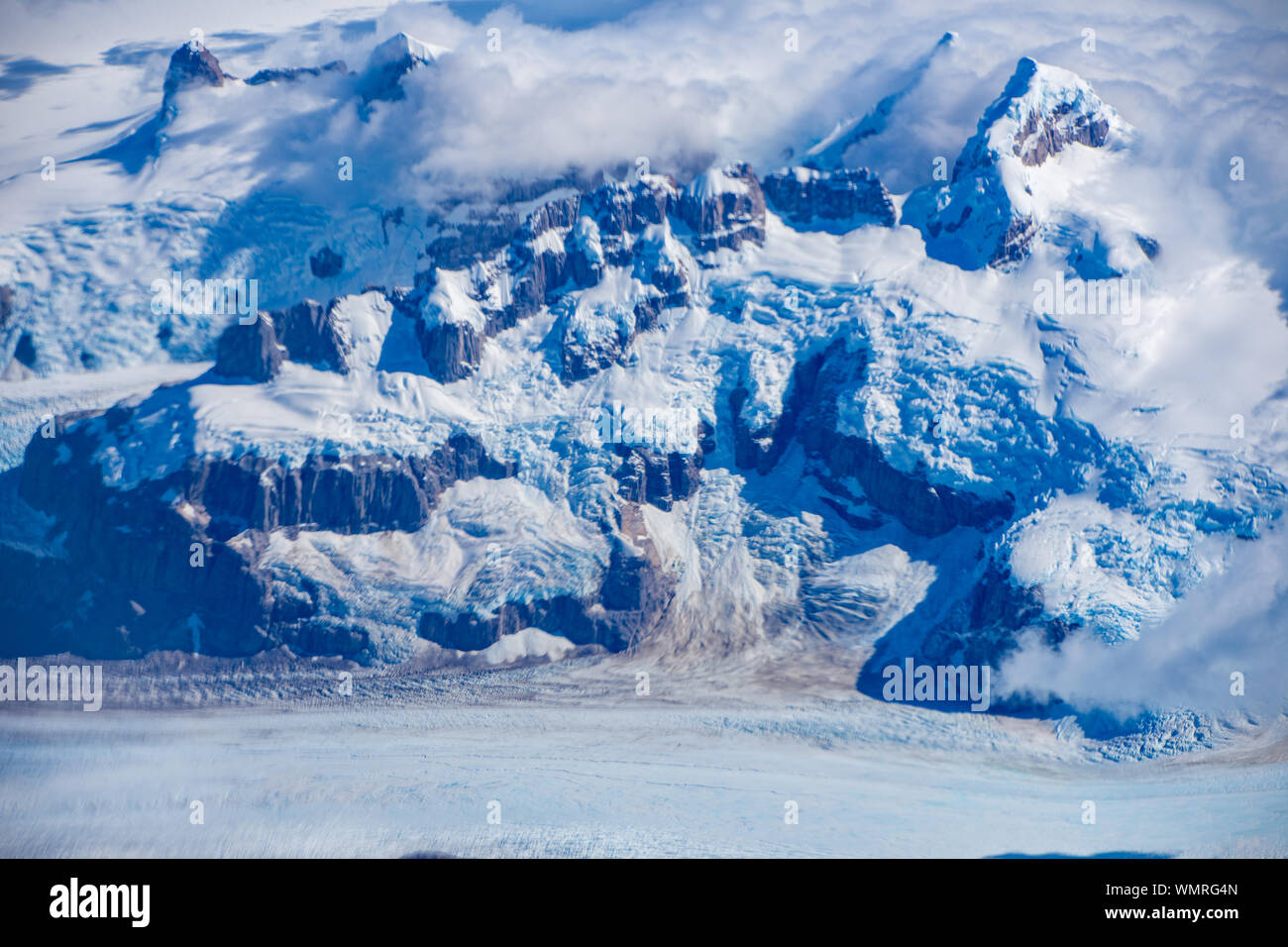 Aerial view patagonian ice hi-res stock photography and images - Alamy