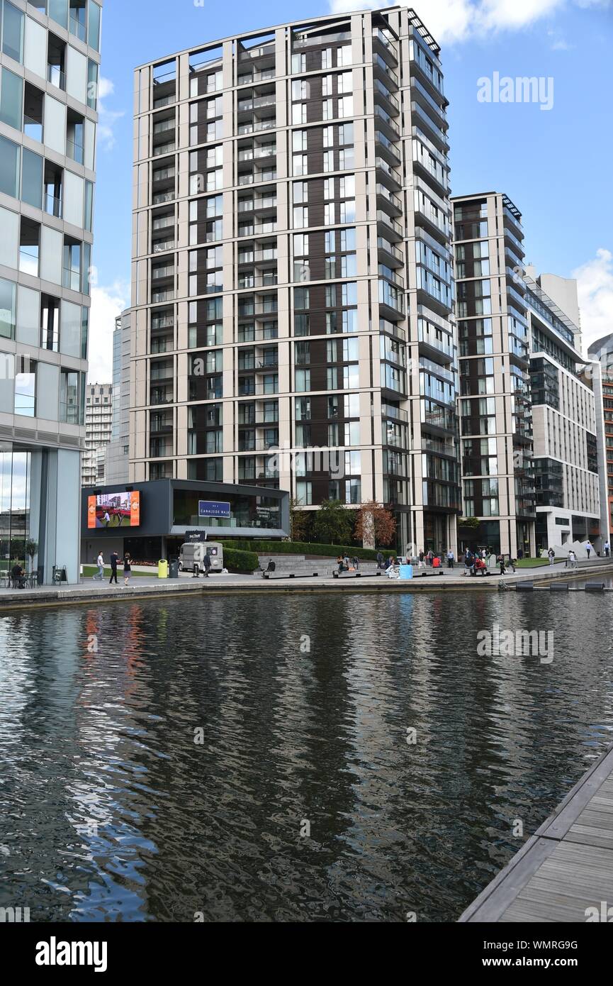 Redevelopment of Merchant Square, Paddington London Stock Photo - Alamy
