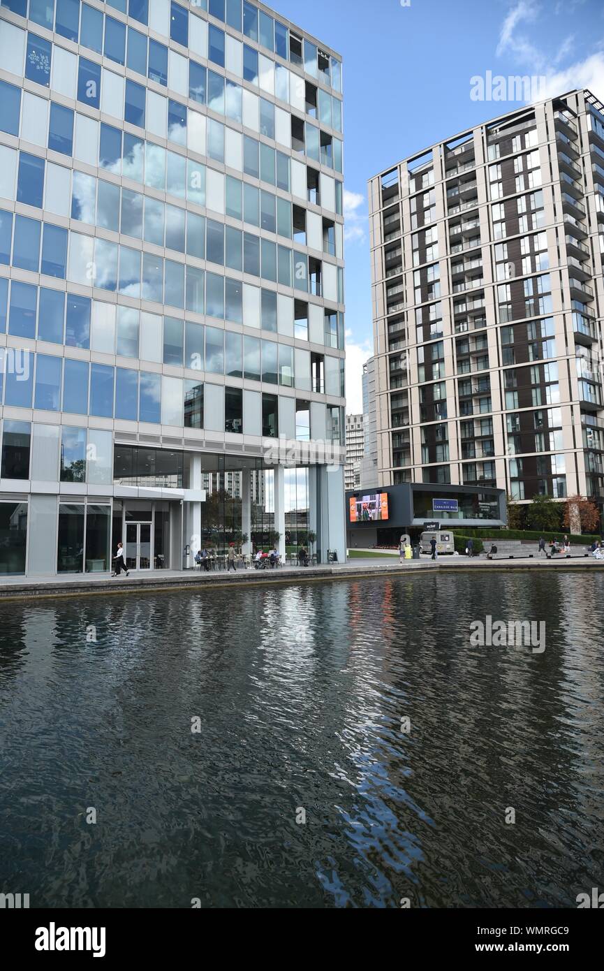 Redevelopment of Merchant Square, Paddington London Stock Photo - Alamy