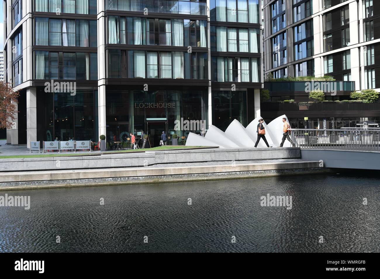 Redevelopment of Merchant Square, Paddington London Stock Photo - Alamy