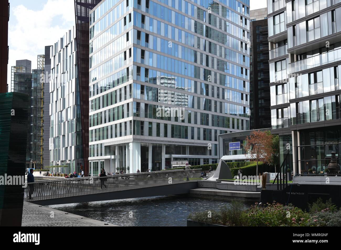 Redevelopment of Merchant Square, Paddington London Stock Photo - Alamy