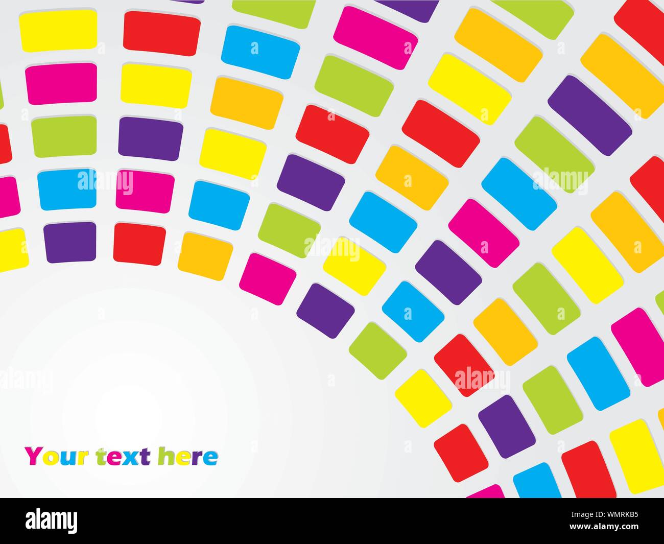 Cool colors background with text Stock Vector Image & Art - Alamy