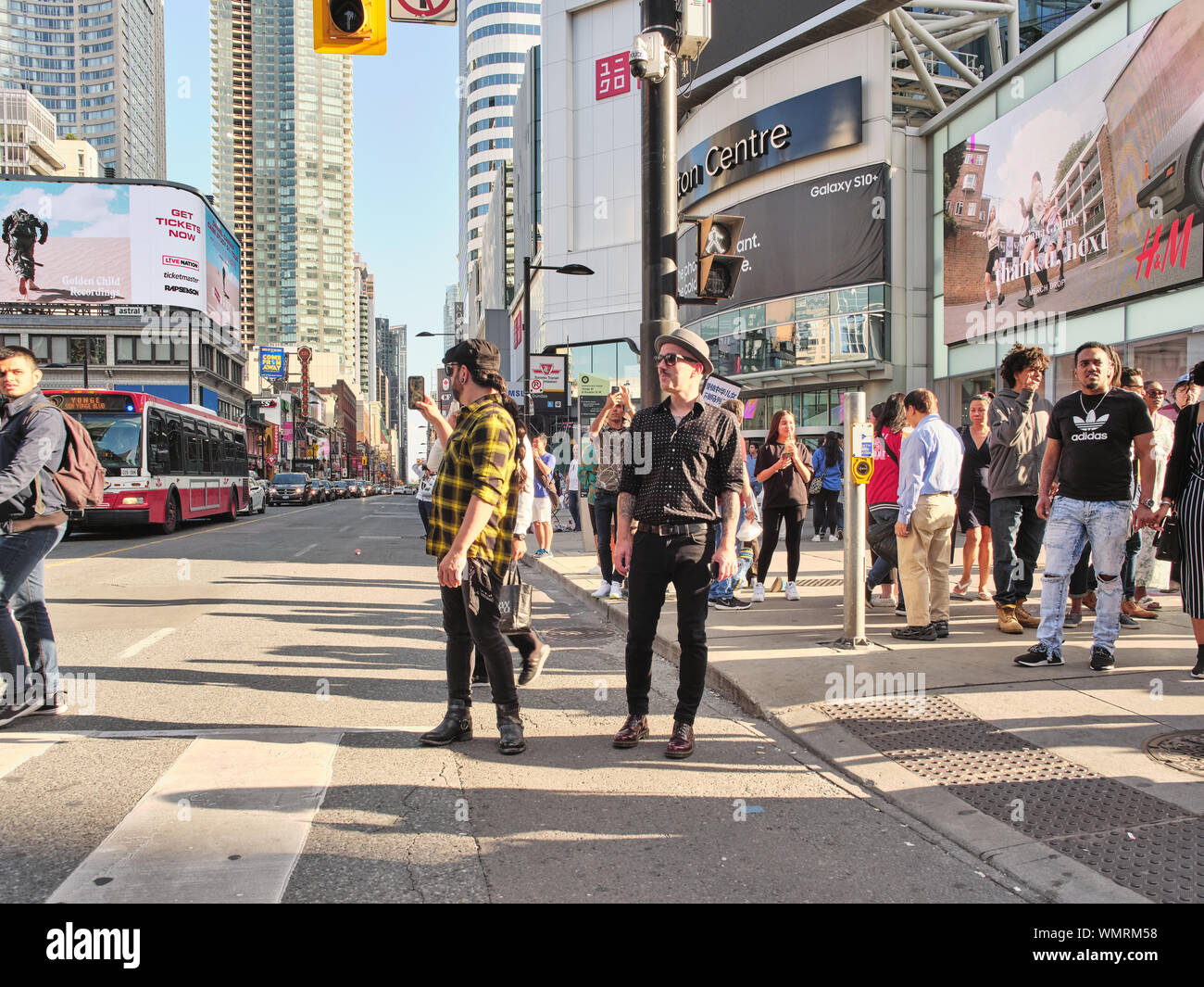 Environmental protest in Toronto Stock Photo - Alamy