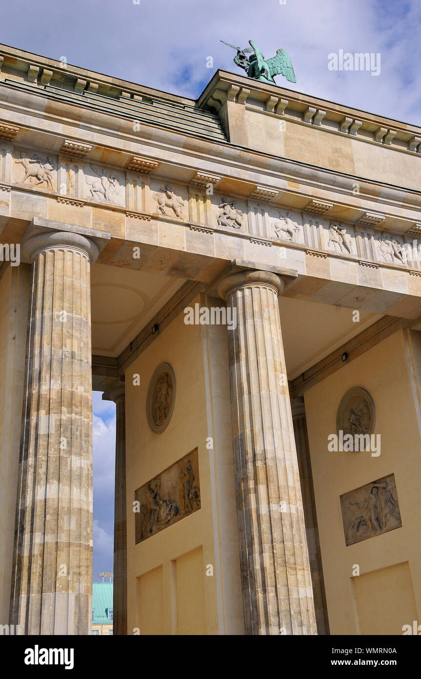 Brandenburg Gate, Brandenburger Tor, Berlin, Germany, Europe Stock ...