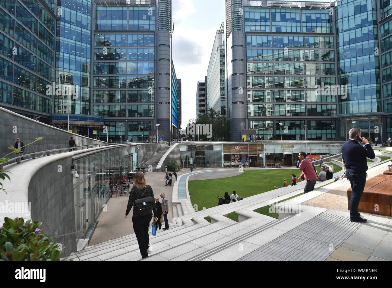 Redevelopment of Merchant Square, Paddington London Stock Photo - Alamy