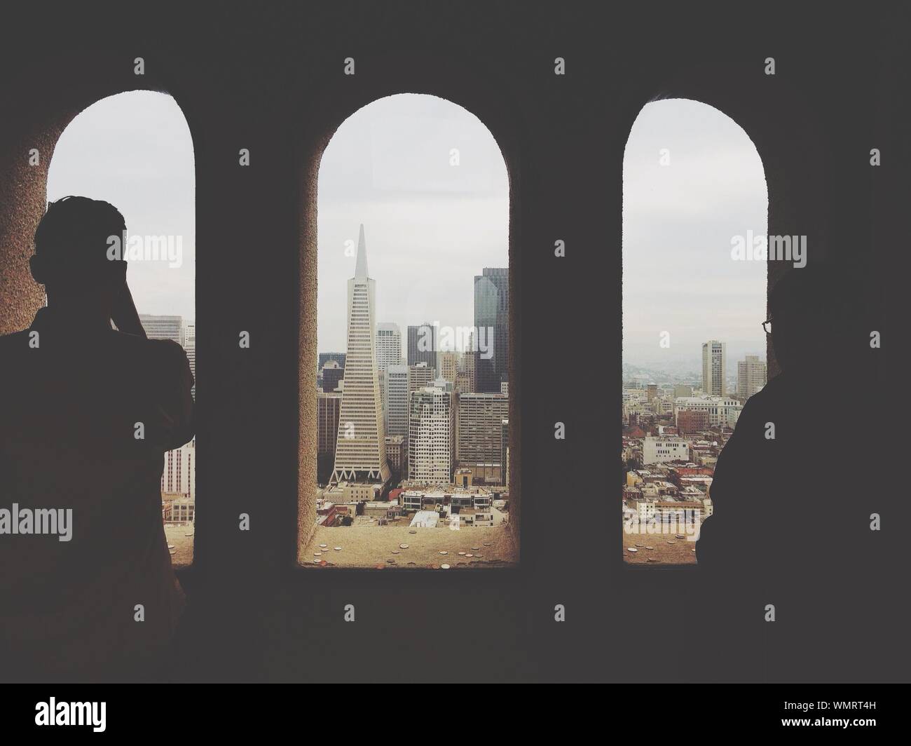 Skyscraper Through A Window High Resolution Stock Photography and ...