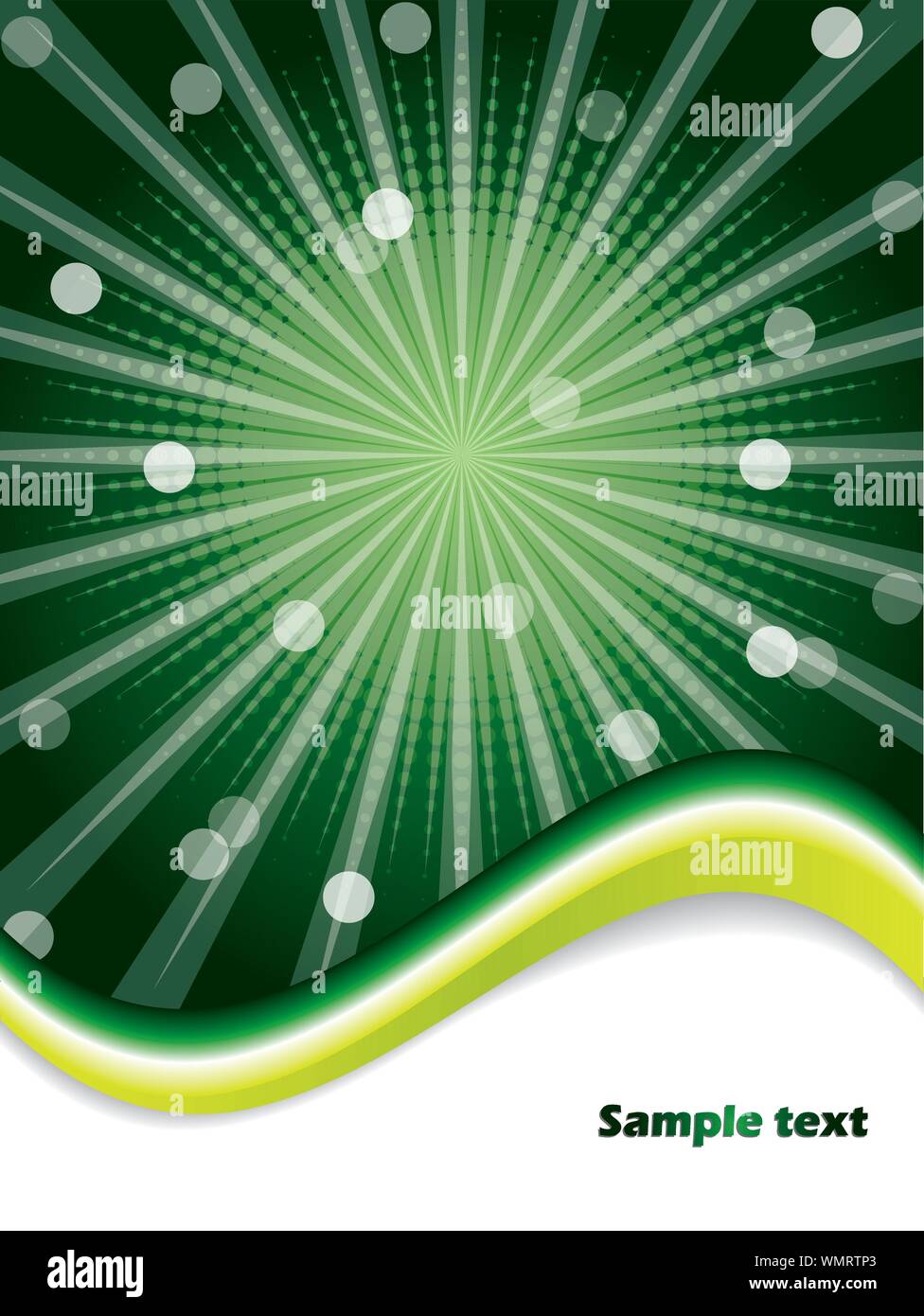 Abstract green brochure design template Stock Vector Image & Art - Alamy