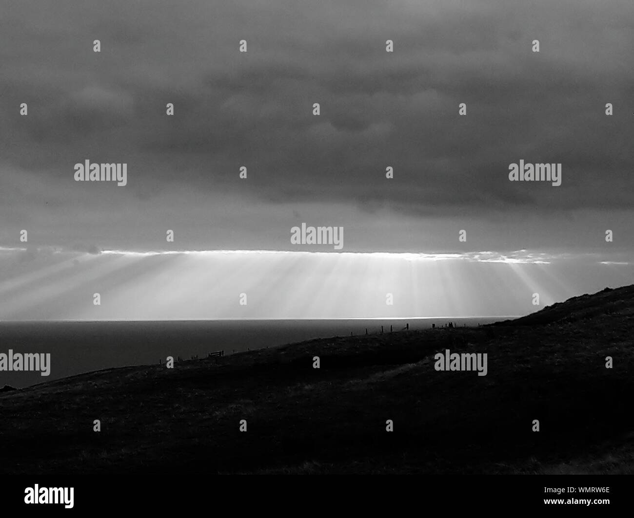 Cloud silver lining landscape hi-res stock photography and images - Alamy