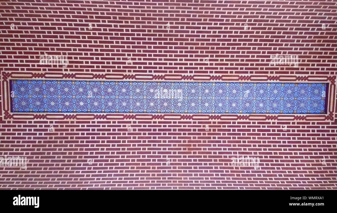 Red brick ceiling brick pattern hi-res stock photography and images - Alamy