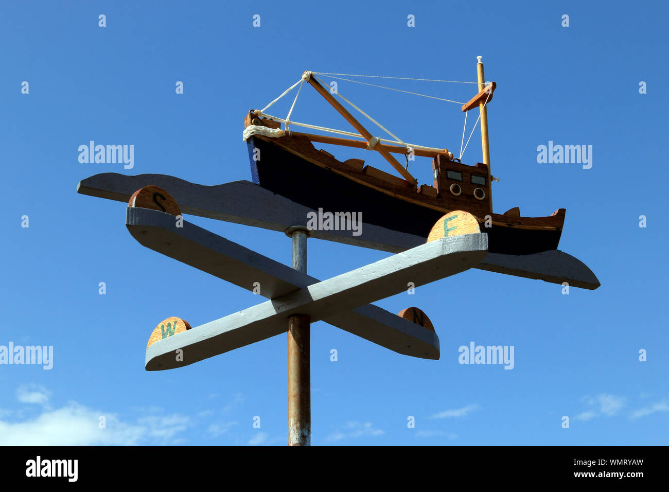 Boat weather vane hi-res stock photography and images - Alamy