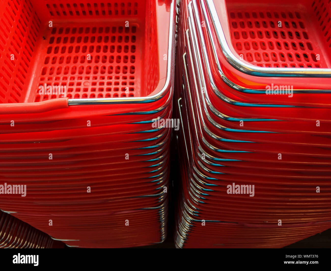 Plastic crates stacked hi-res stock photography and images - Alamy