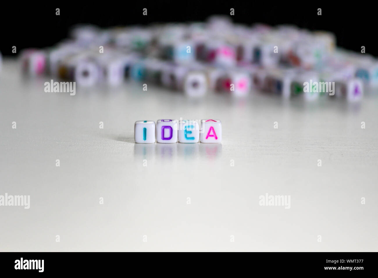 Idea and text hi-res stock photography and images - Alamy