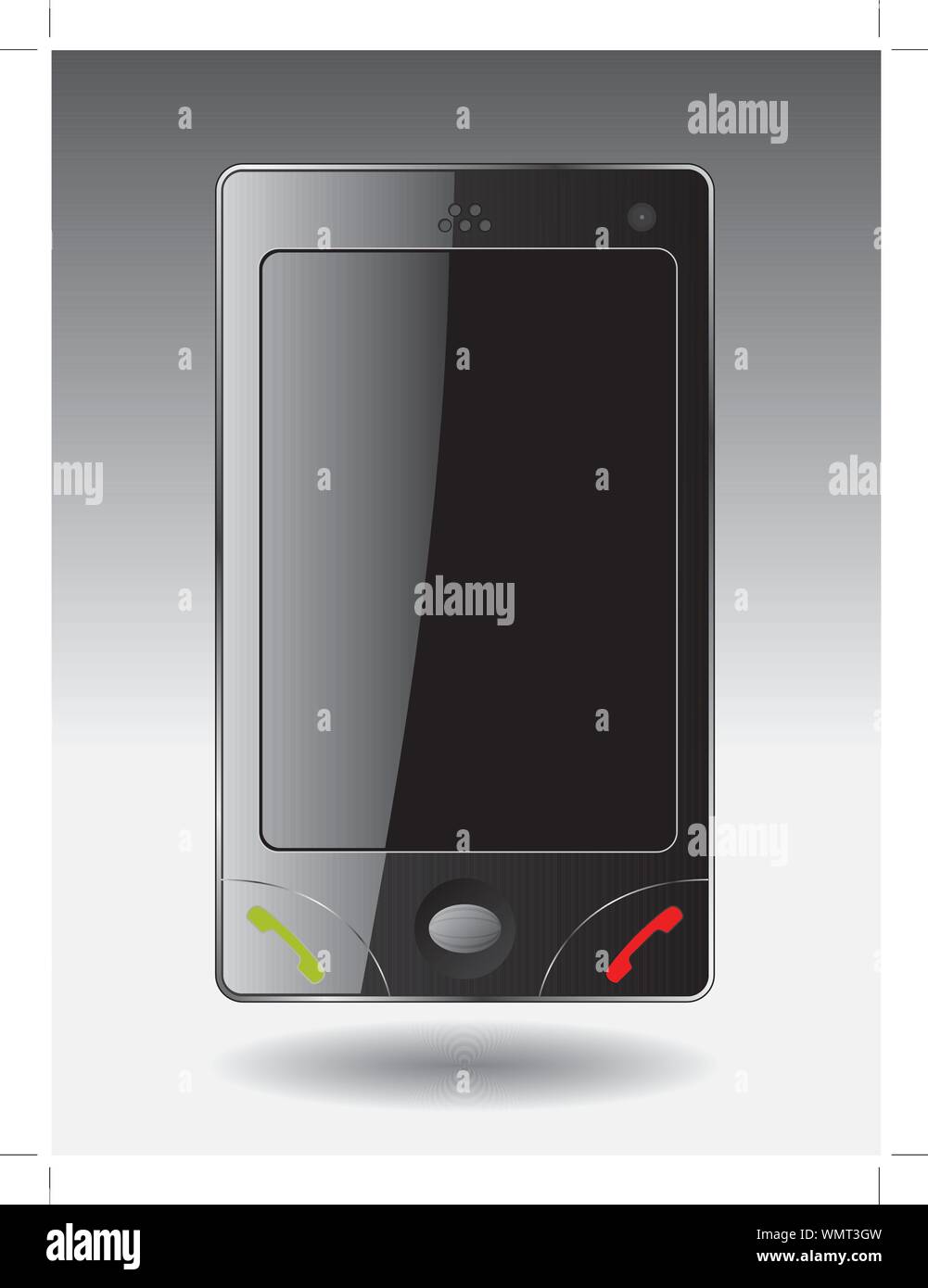 Modern cellphone design Stock Vector Image & Art - Alamy