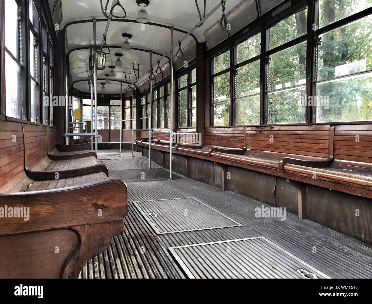 Tram bench hi-res stock photography and images - Alamy