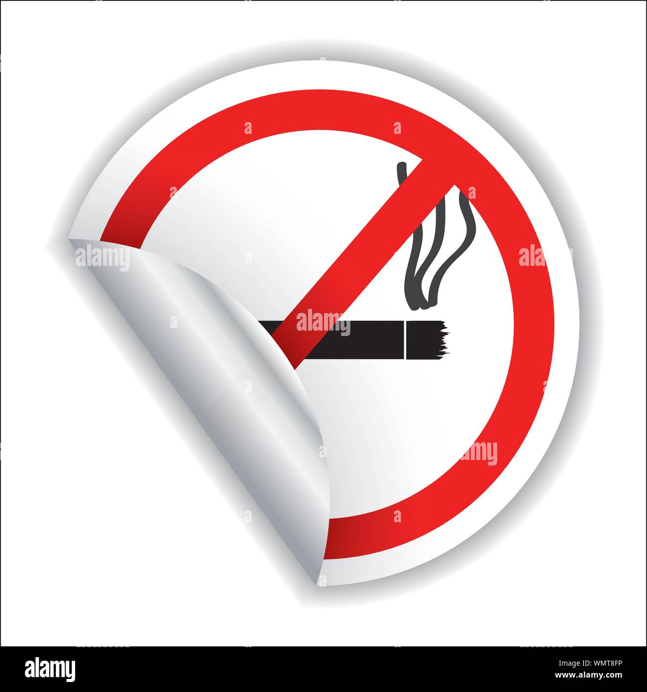 Dont smoke prohibition sign Stock Vector Images - Alamy