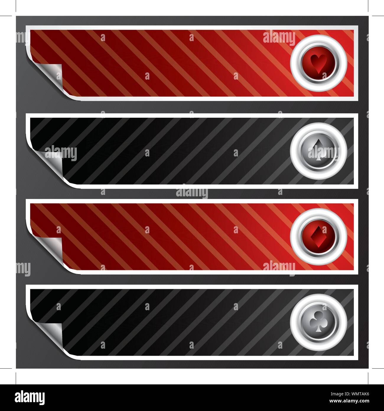 Set design print banner Stock Vector Images - Alamy