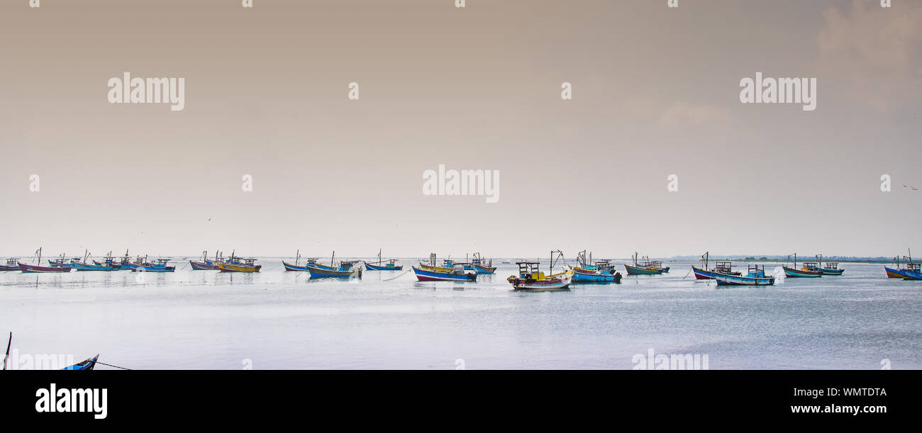 Fishing Boats, Jaffna, Sri Lanka Stock Photo - Alamy