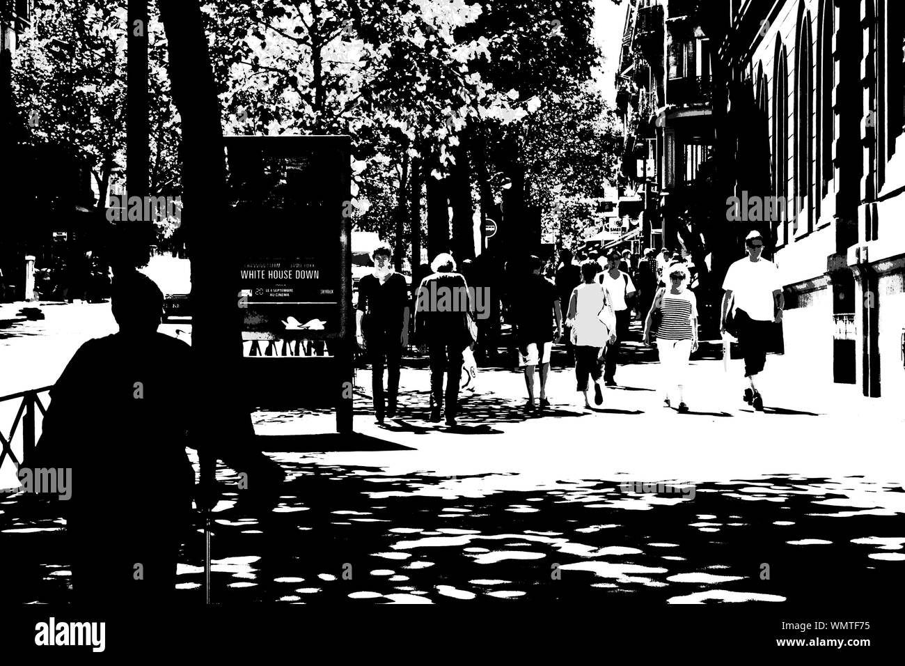 Paris, Straßenszene - Paris, Streetlife Stock Photo - Alamy