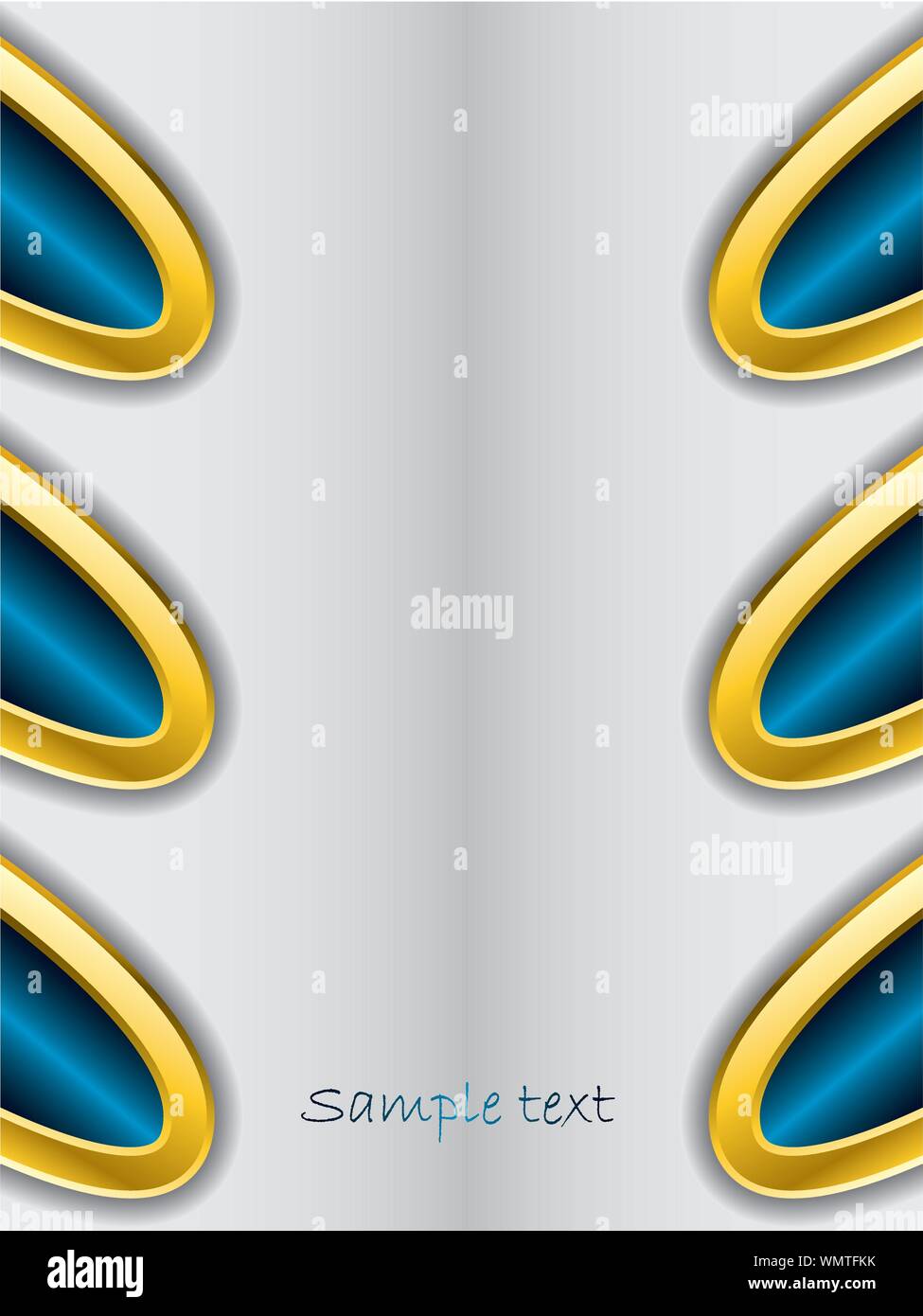 Abstract background with gold trimming 2 Stock Vector Image & Art - Alamy