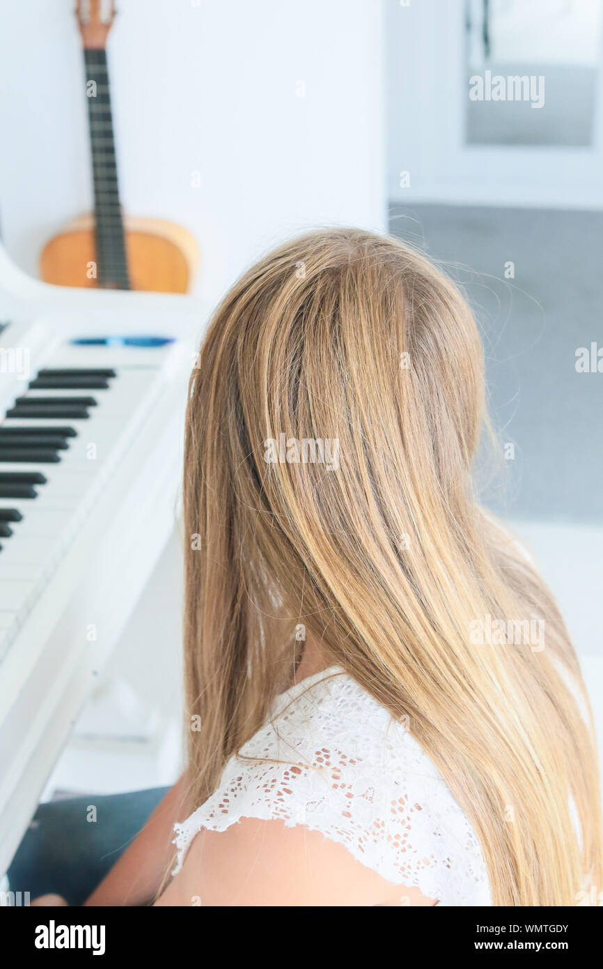 High Angle View Grand Piano High Resolution Stock Photography and ...