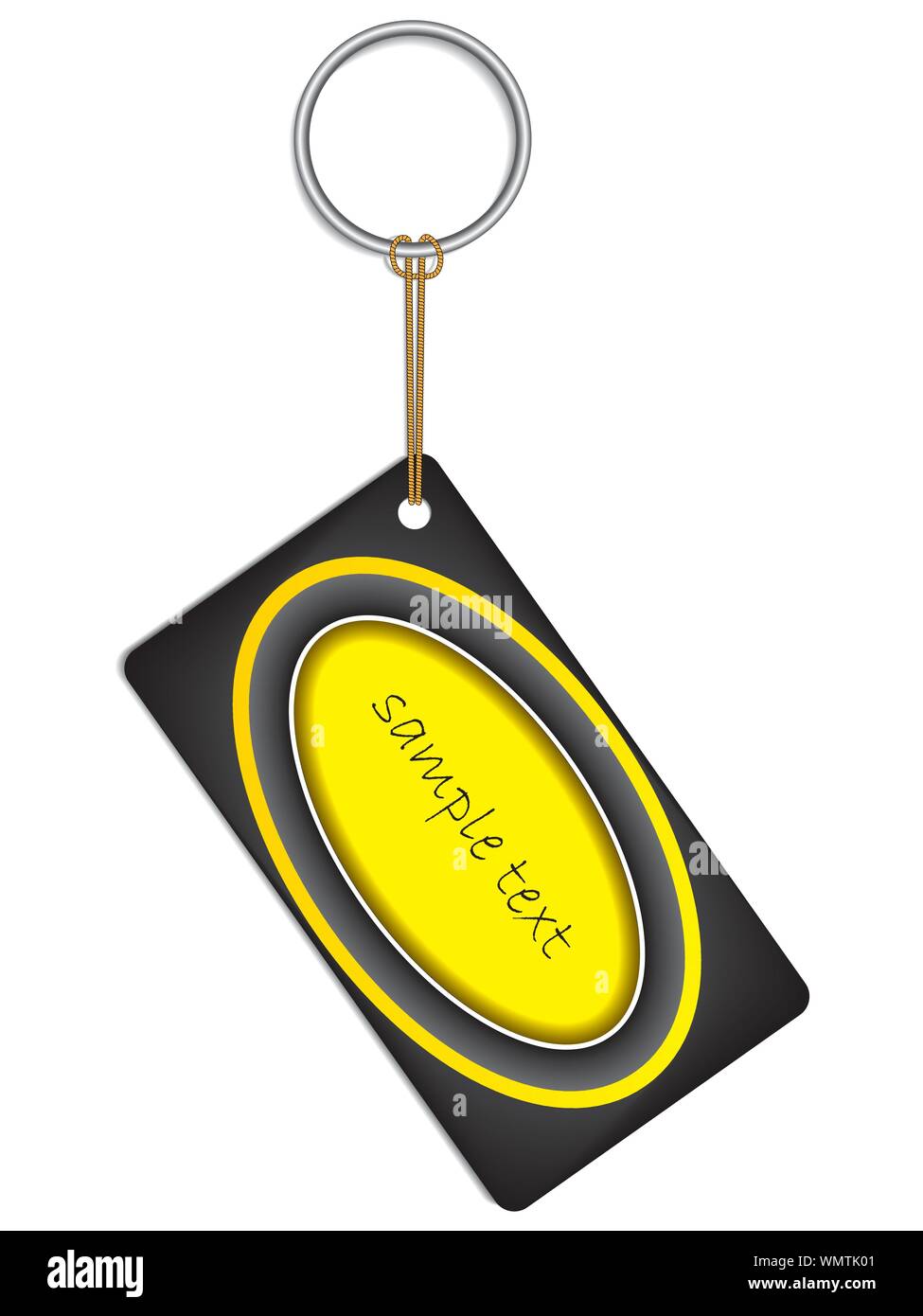 Label on keyholder Stock Vector Image & Art - Alamy