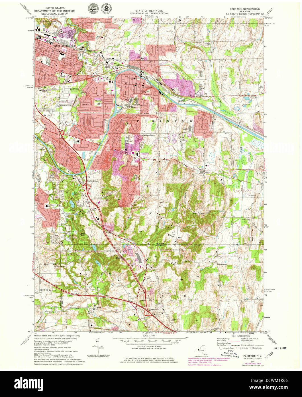 Fairport map hi-res stock photography and images - Alamy