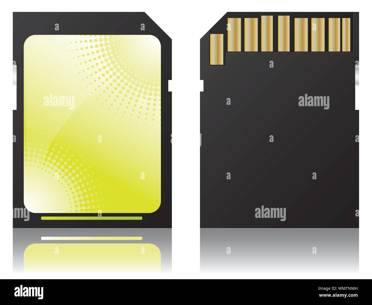 Labeled disc Stock Vector Images - Alamy