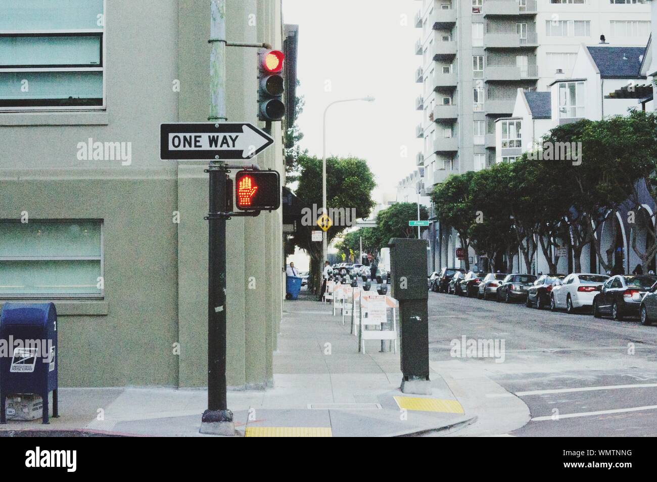 Transportation architecture building exterior road signal hi-res stock ...