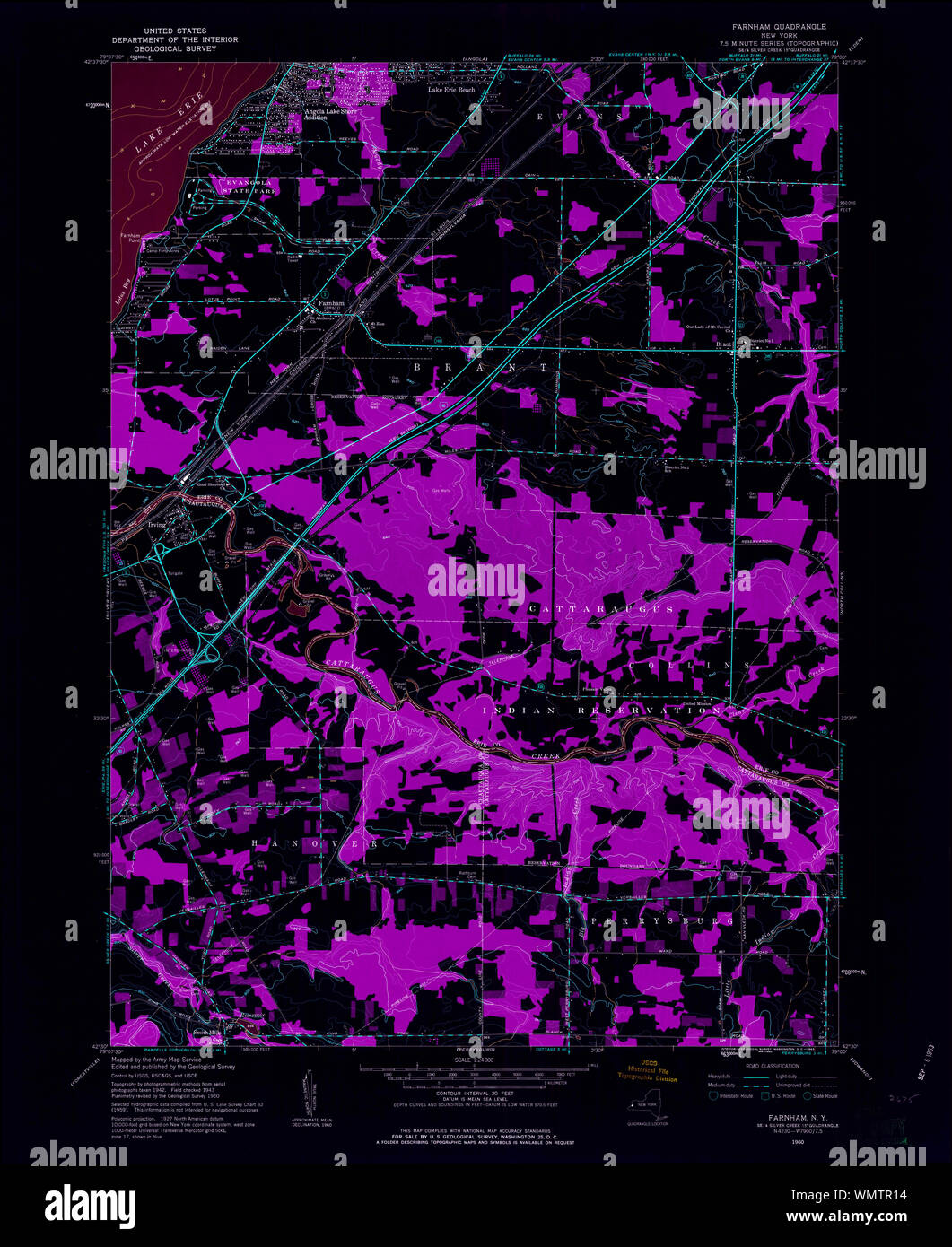 Farnham map hi-res stock photography and images - Alamy