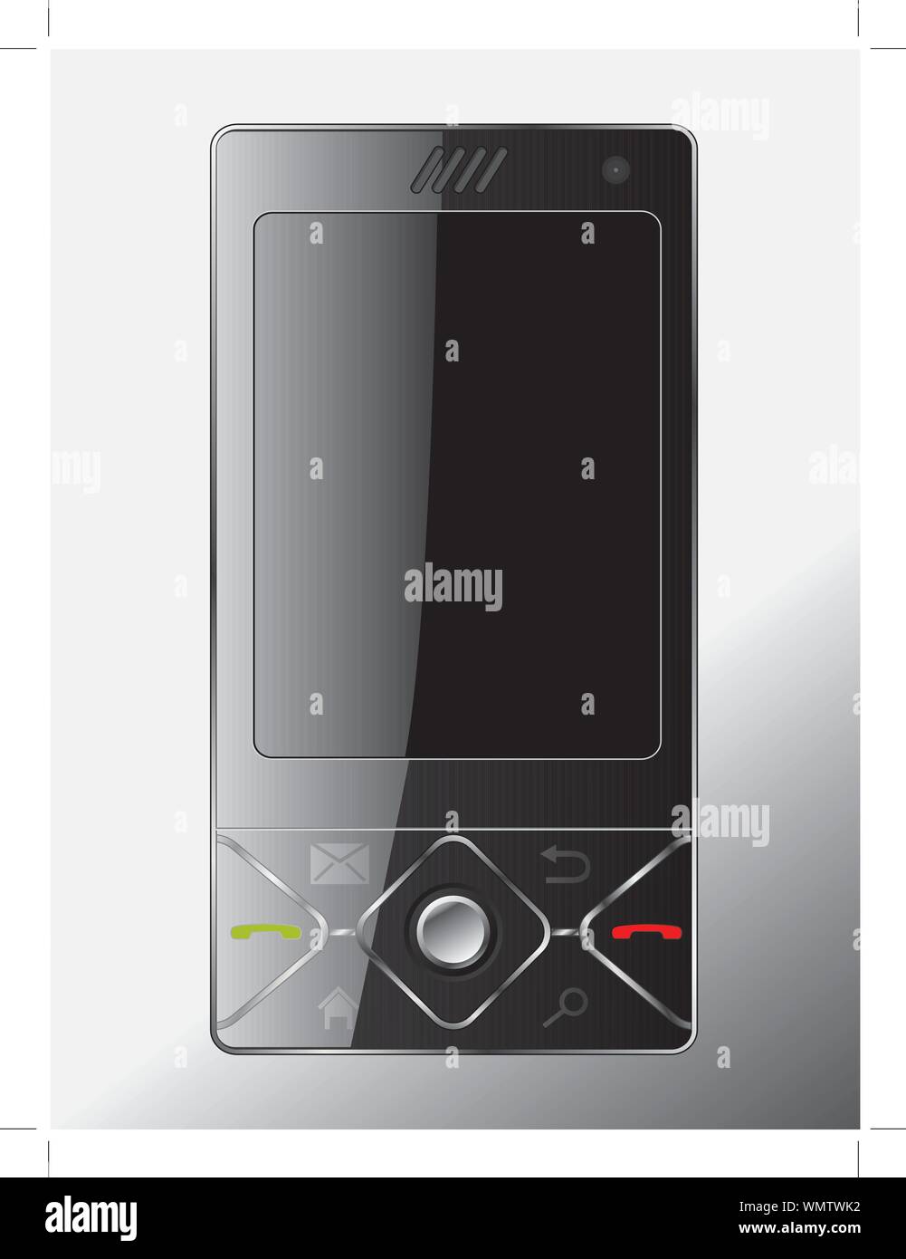 Sliding cell phone design Stock Vector Image & Art - Alamy