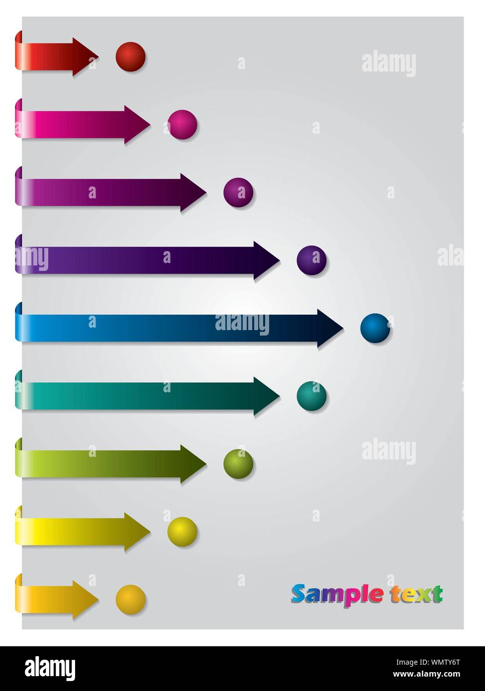 Following the arrows Stock Vector Images - Alamy