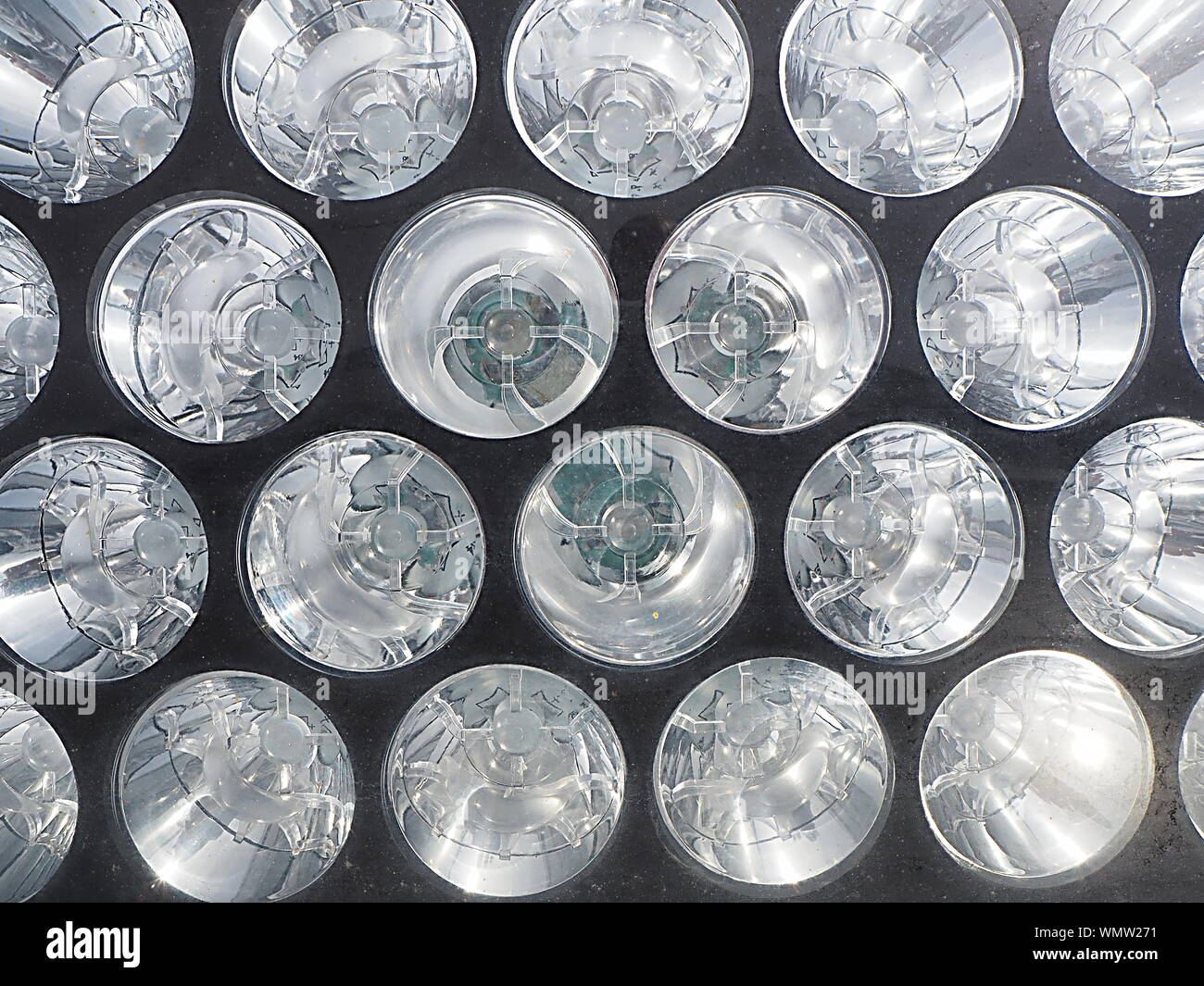 led flood light array close up Stock Photo - Alamy